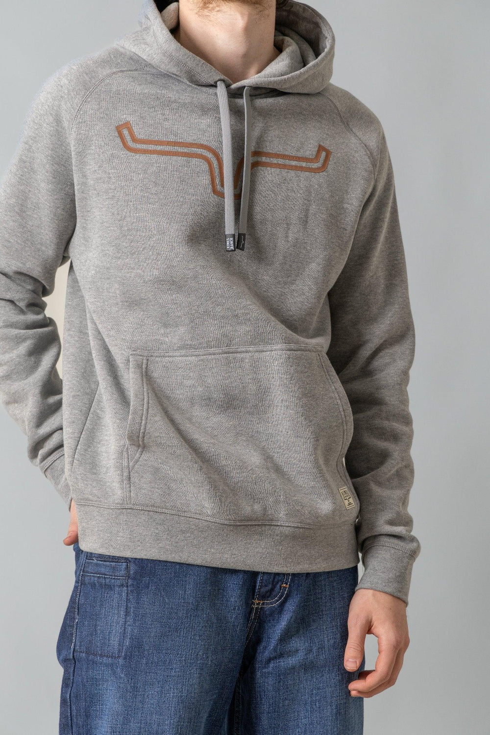 Kimes Ranch Men's Outlier Hoodie (Grey Heather) – El Herradero Western Wear