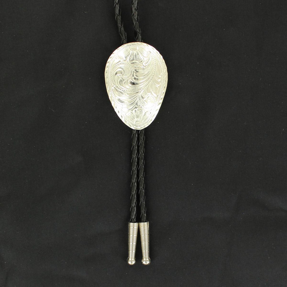 Crumrine Adult Etched Bolo Tie (C10855) – El Herradero Western Wear